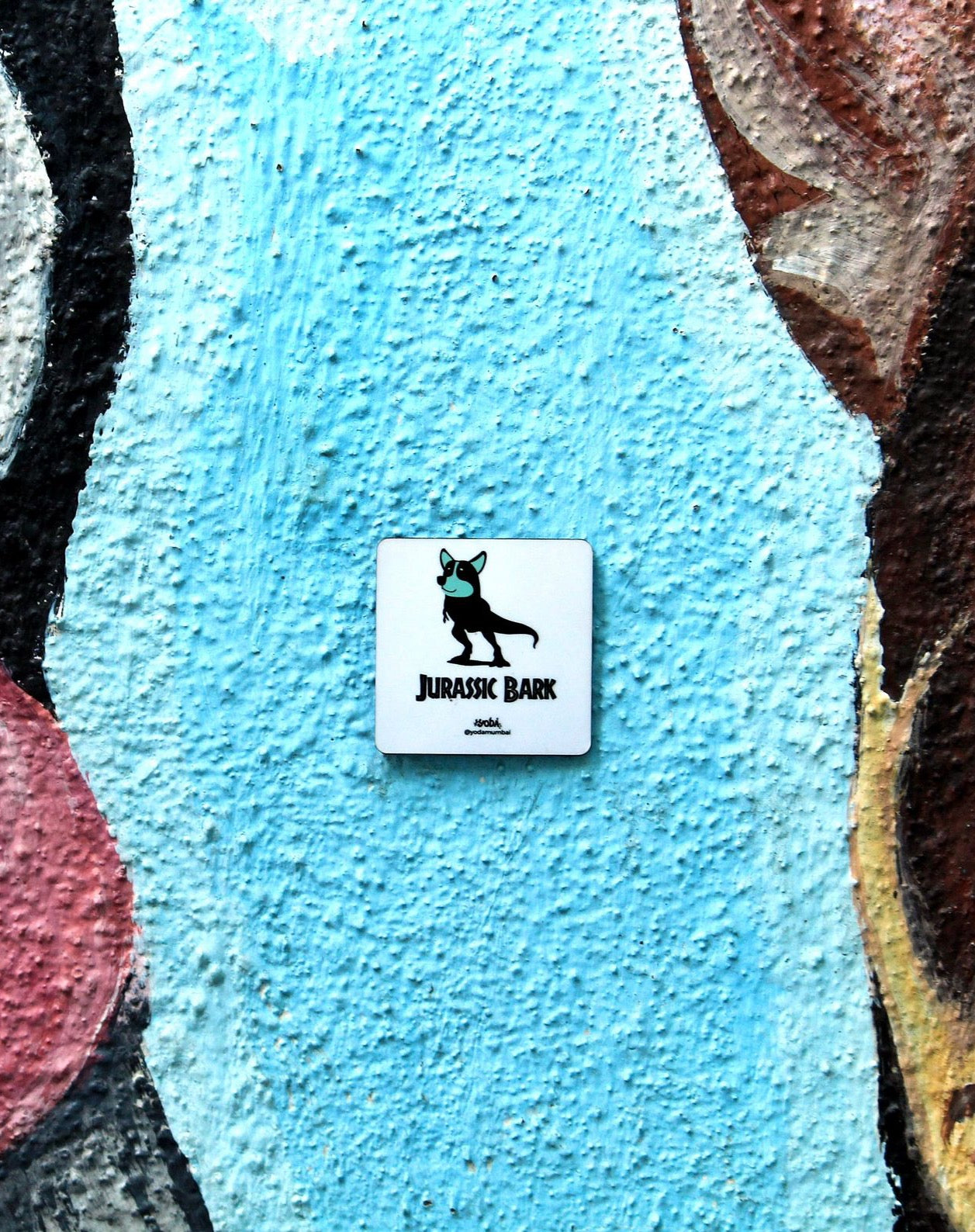 Jurassic Bark Magnet Yoda